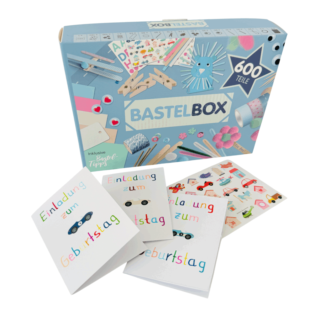 Bastelbox Set 600 Teile „Blue Sky“ – Bell Trade