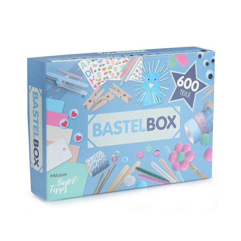Bastelbox Set 600 Teile „Blue Sky“ – Bell Trade